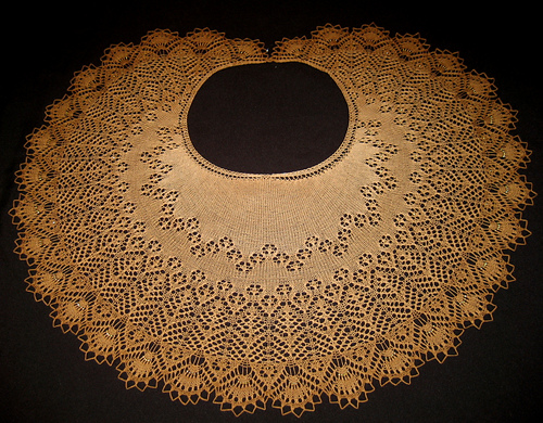 Ravelry: Shawl Fragrant Liatris pattern by Olga Bochkareva