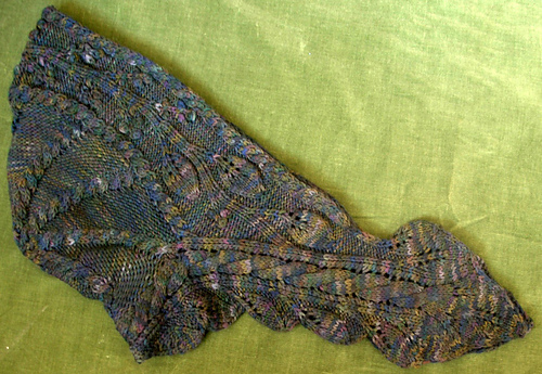 Ravelry: Elven Hooded Scarf pattern by Amy Jansen