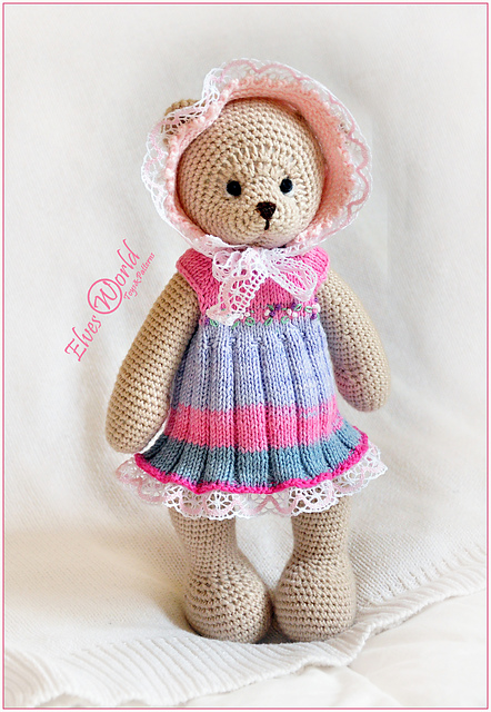 Ravelry: Teddy Bear and Doll Clothes pattern by Irina Ferrer (Davydova)