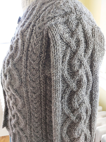 Ravelry: Design Your Own Aran Cardigan pattern by Elizabeth McCarten