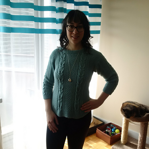 Ravelry: Inverness Sweater pattern by Linda Marveng