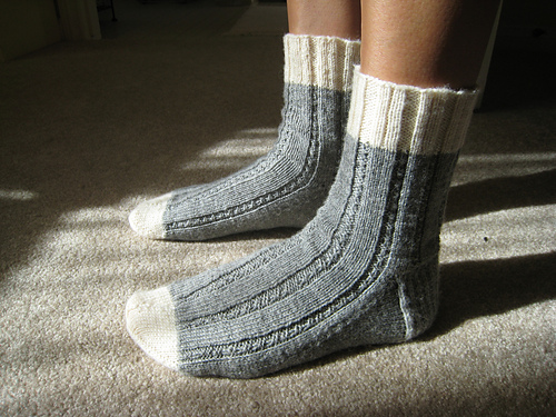 Ravelry: Country Socks pattern by Nancy Bush