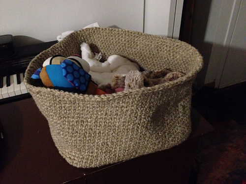 Ravelry: Hemp basket pattern by Maria Isabel