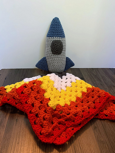 Ravelry: Rocketship Lovey pattern by Emily Crow