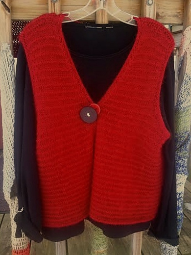 Ravelry: Garter Vest pattern by Brigitte Pieke