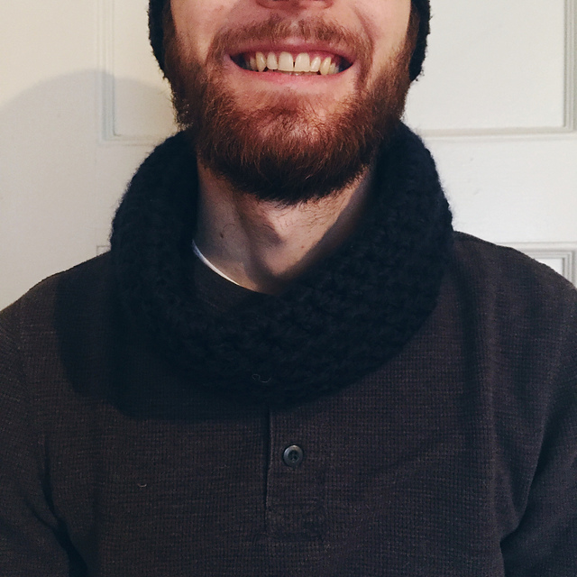 Ravelry: Men's Chunky Crochet Cowl pattern by Emmi Scott