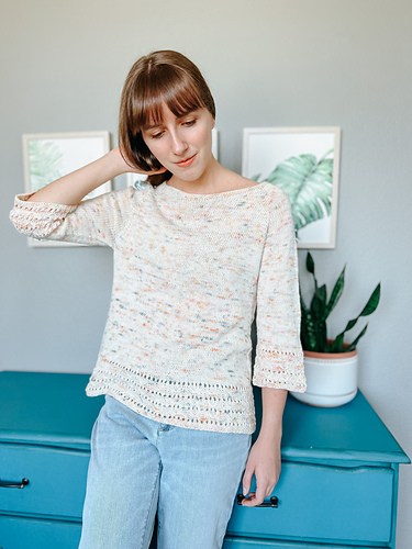 Ravelry: Hibiscus Tee pattern by Emily Weller