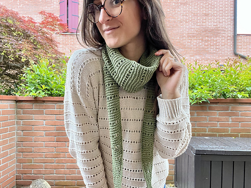 Ravelry: An Italian Summer Scarf pattern by An Italian Knitter