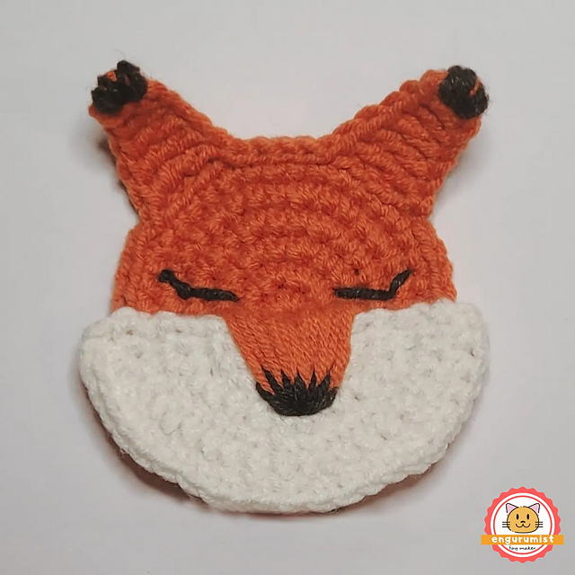 Ravelry: Fox Applique pattern by Merve Çallı