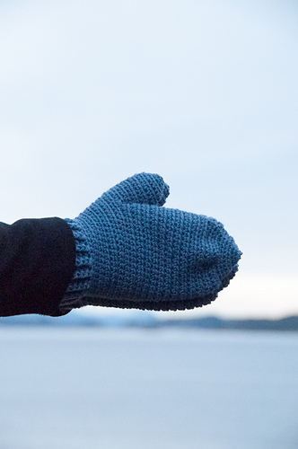 Ravelry: Easy Warm Winter Mittens pattern by Joy of Motion Crochet ...