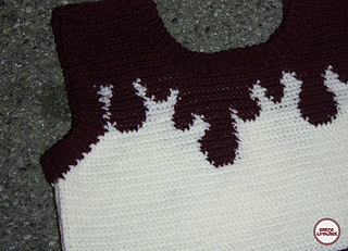 Ravelry: Blood Drippy Vest pattern by entrecrochetshop