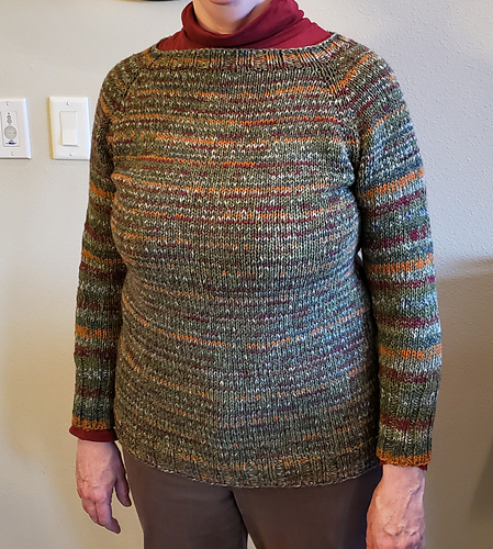 Modified Flax Sweater : r/knitting