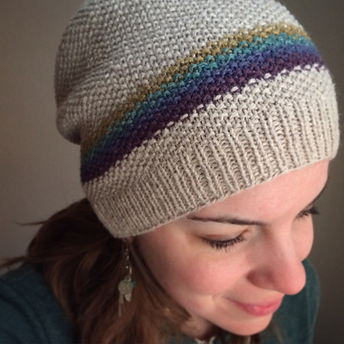 Ravelry: Simple Moss Stitch Hat pattern by Halldora J