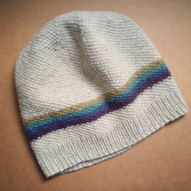 Ravelry: ericamay's moss stitch hat