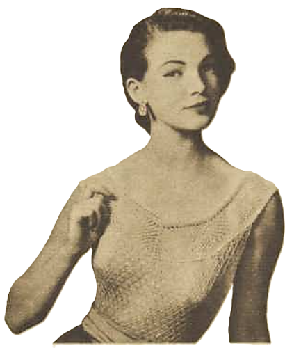 Ravelry: Lace Evening Blouse pattern by Australian Women's Weekly