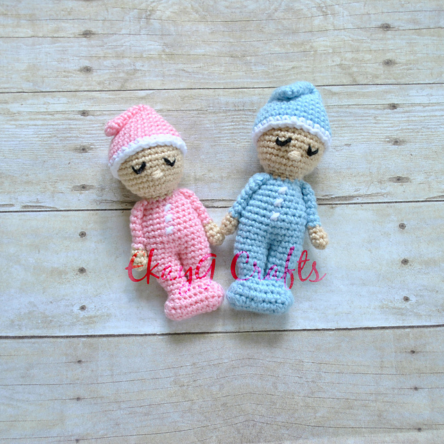 Ravelry: Sleepy Baby Doll Rattle pattern by Erin Greene