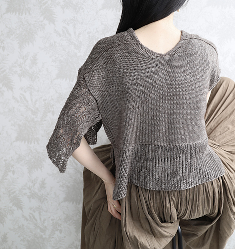 Ravelry: muka pullover pattern by eri shimizu