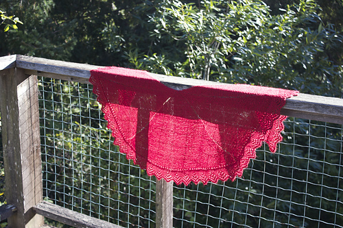 Ravelry: Shirin Shawl pattern by Nazanin S. Fard