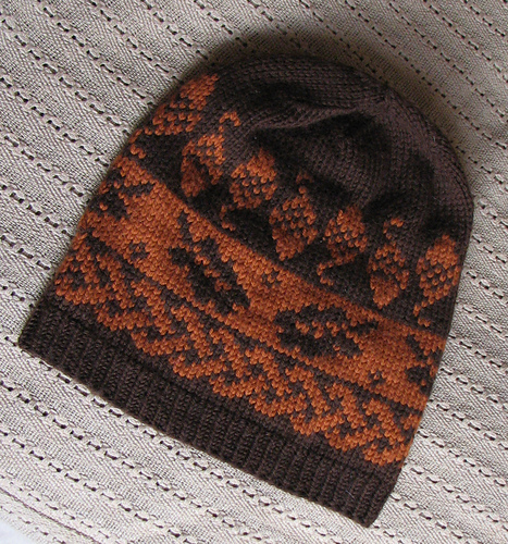 Ravelry: Little Acorns: Acorn & Oak Leaf Hat pattern by Erssie