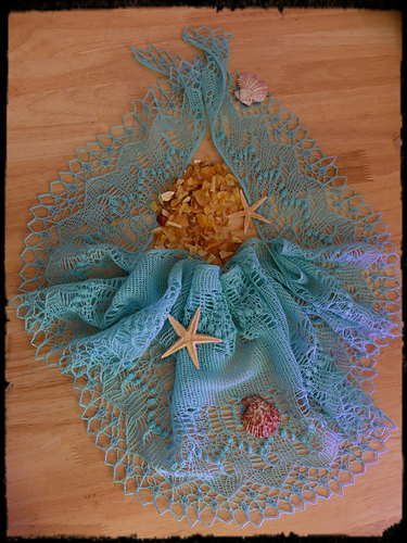Ravelry: fichu shawl - Ballad of Gusar pattern by Galina Ivanova