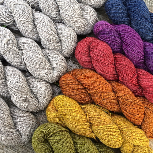 Ravelry: Midwinter Yarns Black and Blue DK