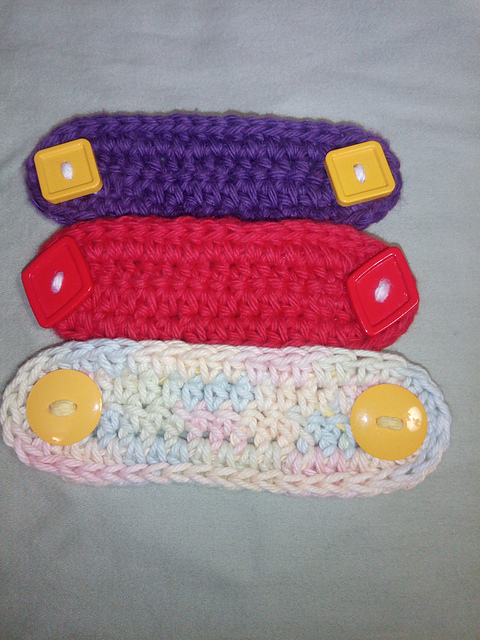 Ravelry: Ear saver mask extender pattern by Esther York