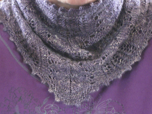 Ravelry: Frost Flowers Lace Cowl pattern by Esther Budd