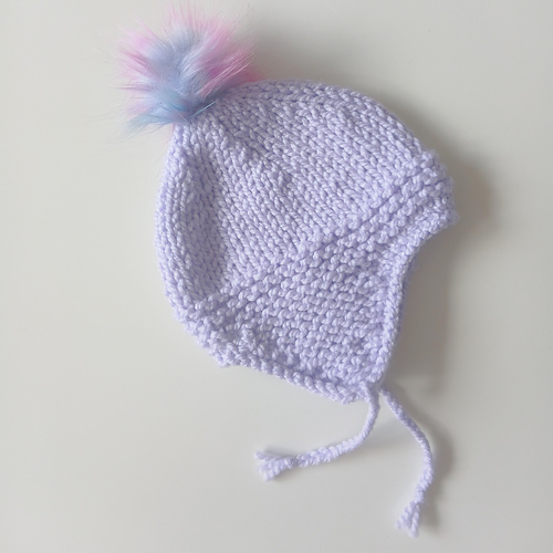 Ravelry: Lilac Blossom Helmet pattern by Esther Kate