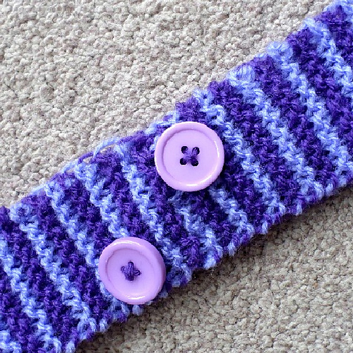 Ravelry: Simply Garter Headband pattern by Esther Kate