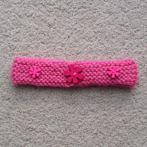 Ravelry: Buttons Headband pattern by Esther Kate