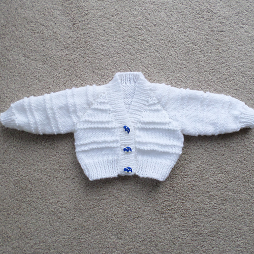 Ravelry: Garter Ridge Cardigan pattern by Esther Kate