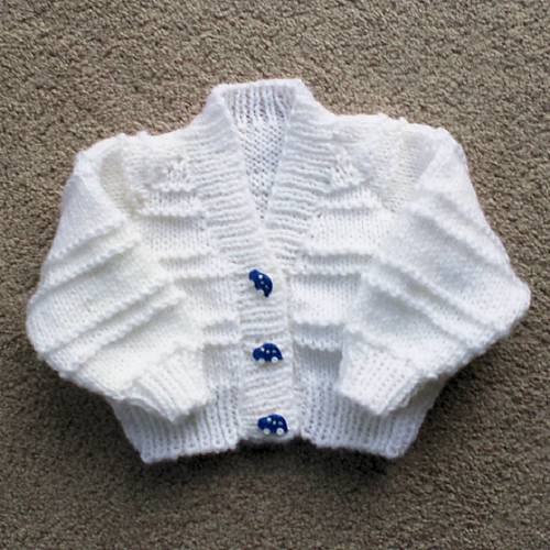 Ravelry: Garter Ridge Cardigan pattern by Esther Kate