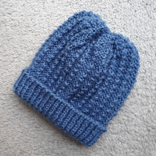 Ravelry: Denim Style Baby Hat pattern by Esther Kate