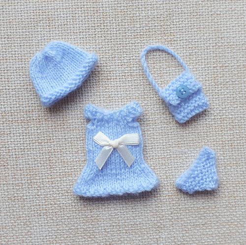 Ravelry: Little Sister in Baby Blue pattern by Esther Kate