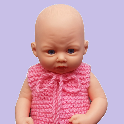 Ravelry: Preemie Garter Vest pattern by Esther Kate