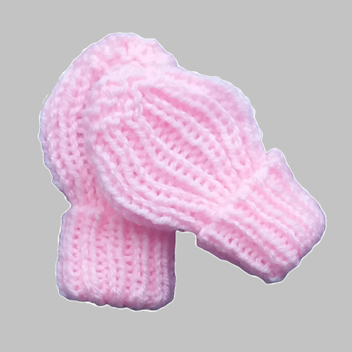 Ravelry: Preemie Pink Mittens pattern by Esther Kate