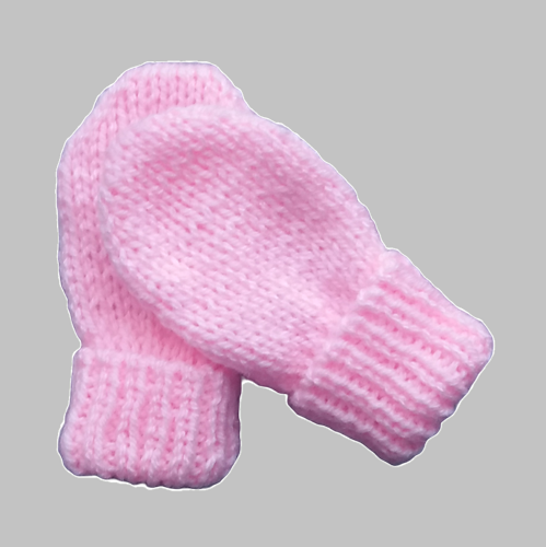 Ravelry: Preemie Pink Mittens pattern by Esther Kate