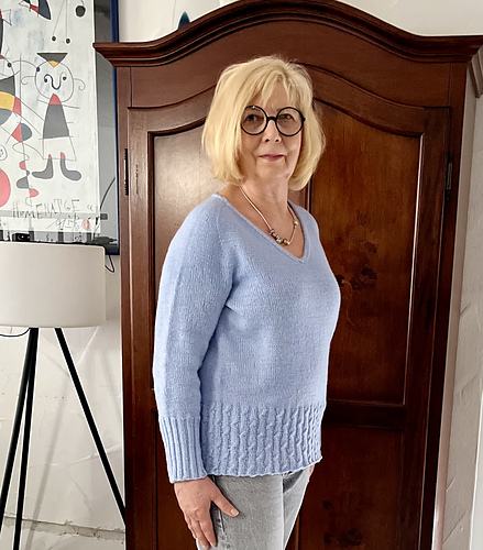 Ravelry: Saba Pullover pattern by Christina Körber-Reith