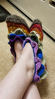 Ravelry: Crocodile Stitch Slippers pattern by KiKi Crochet
