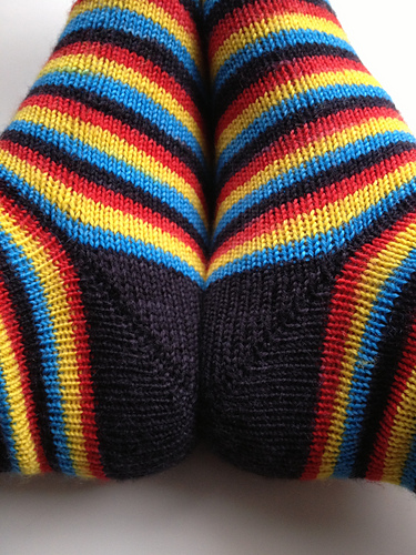 Ravelry: Fish Lips Kiss Heel pattern by Sox Therapist