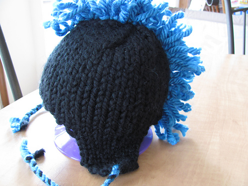 Ravelry: Quick & Easy No Felt Mohawk Hat pattern by Amy Gillespie