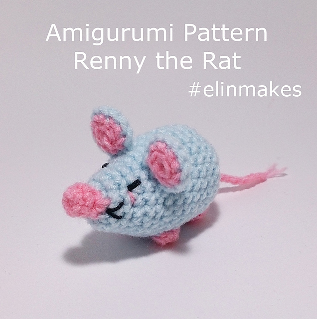 Ravelry: Renny the Rat pattern by Elin Thum