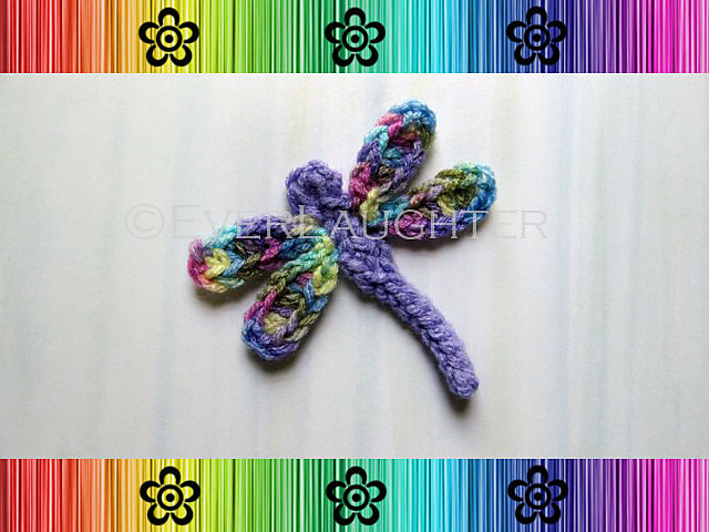Ravelry: Dragonfly Applique pattern by Patricia Eggen