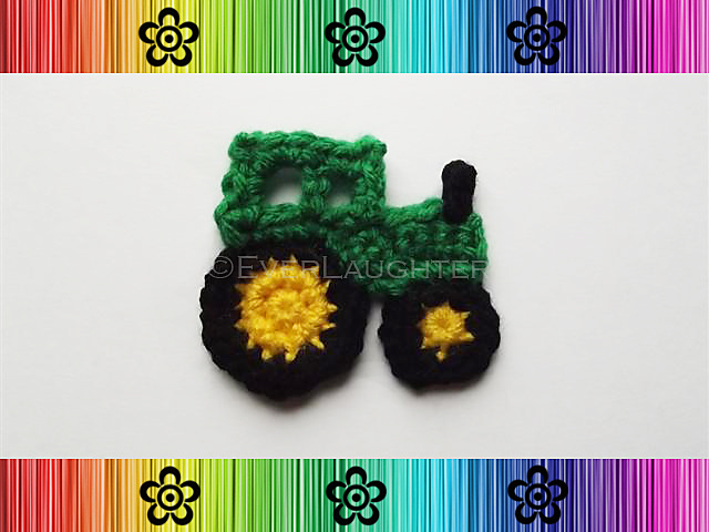 Ravelry: Tractor Applique pattern by Patricia Eggen