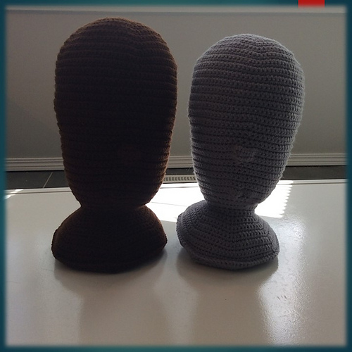 Ravelry: Mannequin Heads pattern by Sheri K