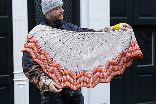 Ravelry: Retro Chevron Shawl pattern by Stephen West