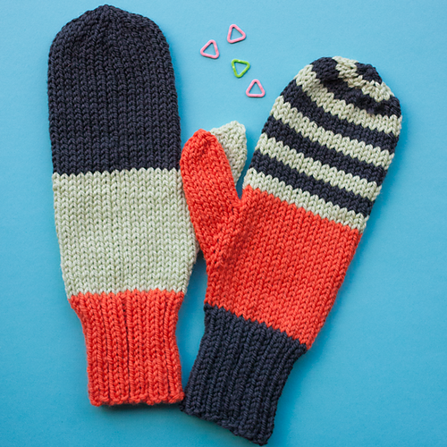 Ravelry: Miss Match Mittens pattern by Heather Walpole