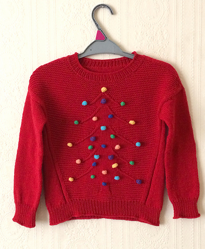 Ravelry: Christmas Tree Sweater pattern by Ewelina Murach