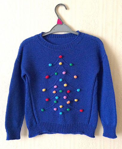Ravelry: Christmas Tree Sweater pattern by Ewelina Murach