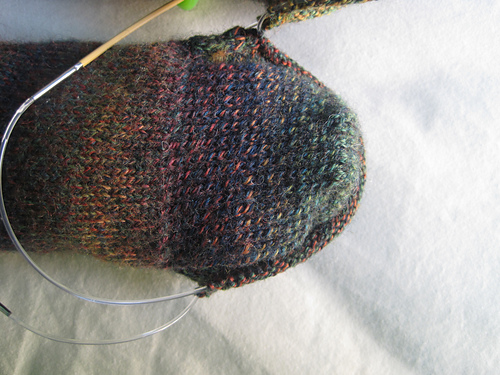 Ravelry: Easy Magic Loop Sock pattern by Courtney Aten